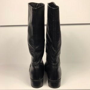 Indeed | Shoes | Indeed 65m Sandusky Black Leather Pull On Boots | Poshmark